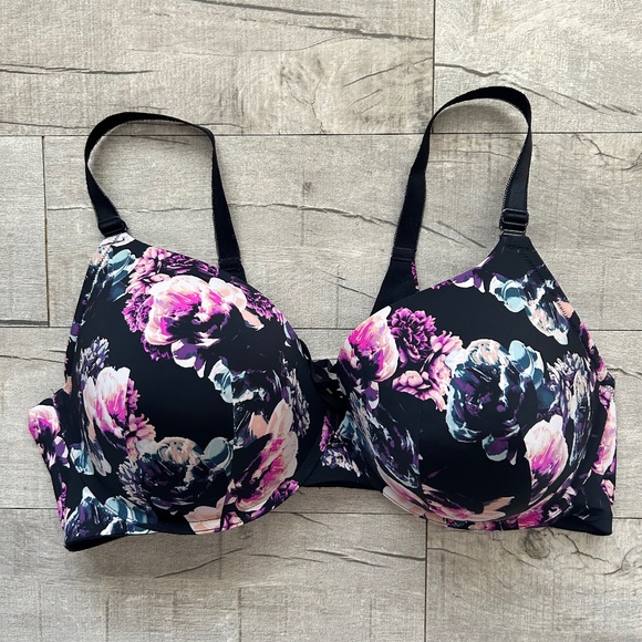 torrid | Intimates & Sleepwear | Torrid Curve Black Floral Goth Satin ...